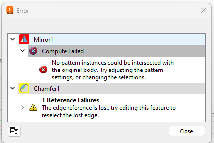 Solved: Recent Fusion 360 update - changing parameters results in errors - Autodesk Community