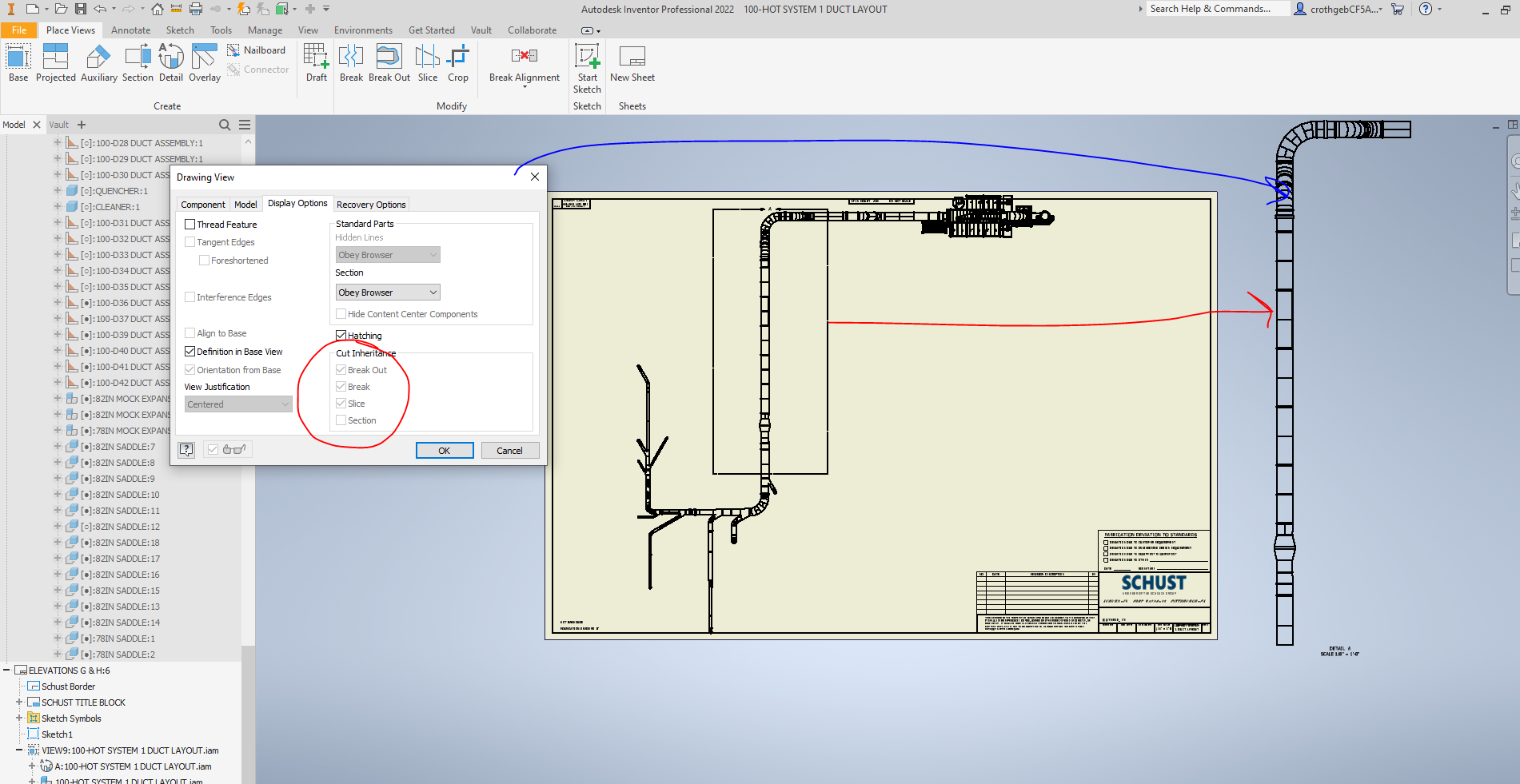 Solved: Section / Break View Question - Autodesk Community