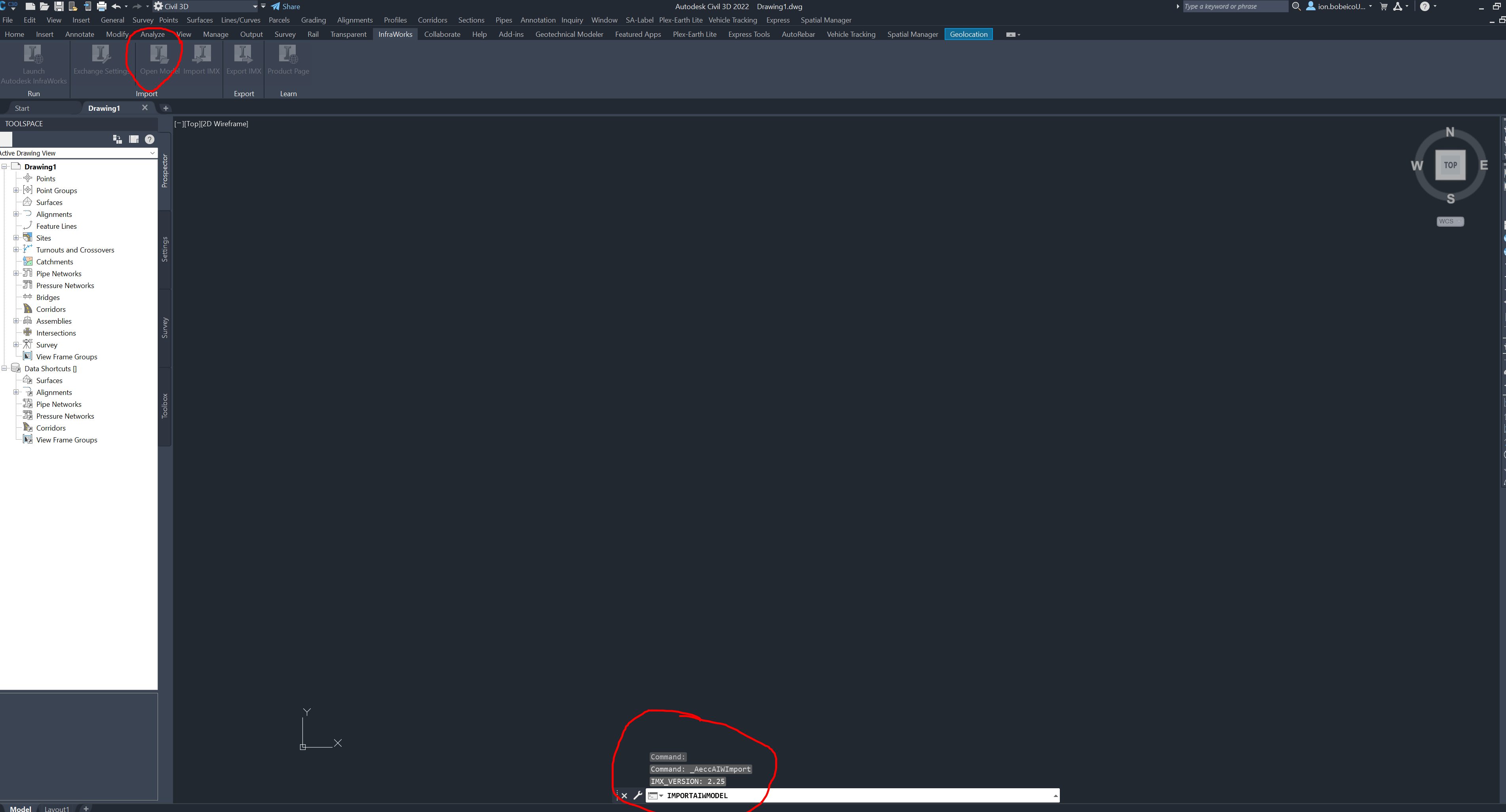 Infraworks Import Model Dialogbox Autodesk Community