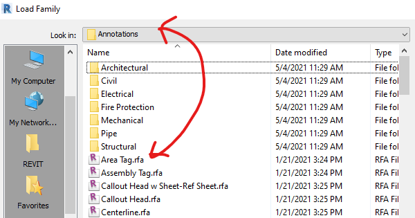 Solved: No Area Tag - also can't find in 'programdata' folder ...