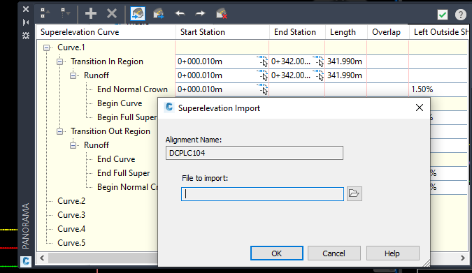 Reducing lane width increases cross fall, need to target profile regardless of width - Autodesk ...