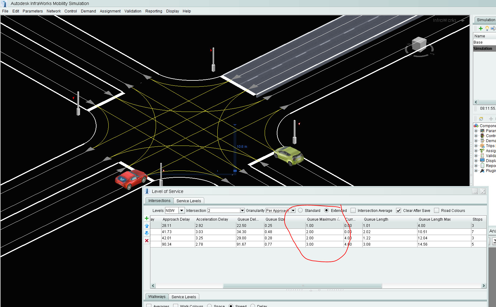 Solved: Maximum queue (Traffic Analyst Panel) - Autodesk Community