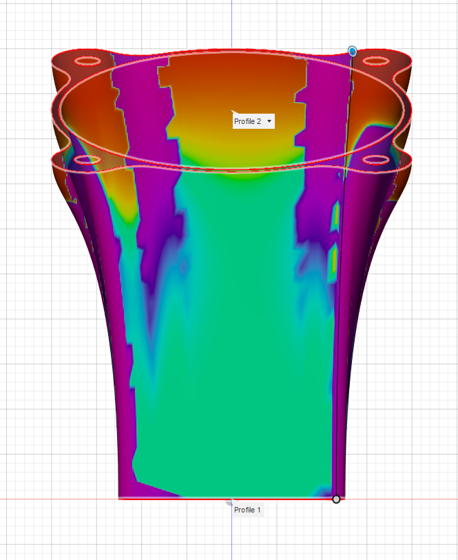Problem lofting simple shape to complex shape - Autodesk Community