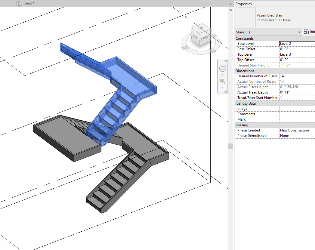 Solved: Adding a Landing to two different stair type runs? - Autodesk Community