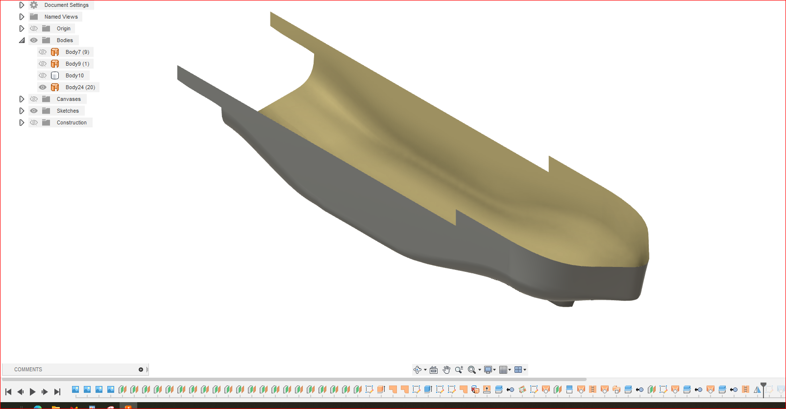 Solved: Designing hull. Lots of issues, even contractors gave up ...