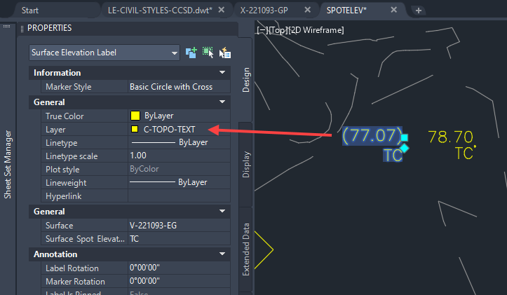 Solved: Contour Labels will not add - Autodesk Community