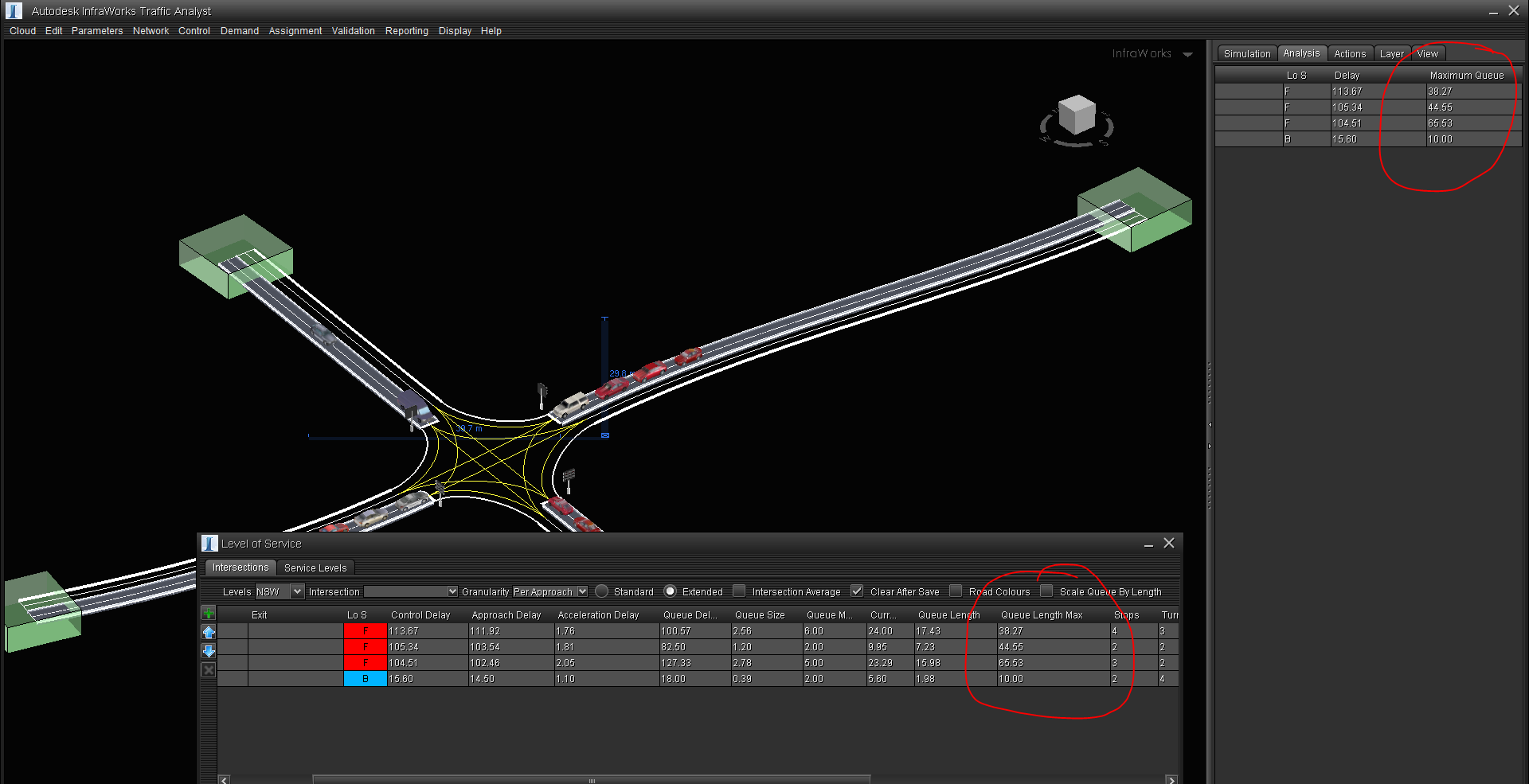 Solved: Maximum queue (Traffic Analyst Panel) - Autodesk Community