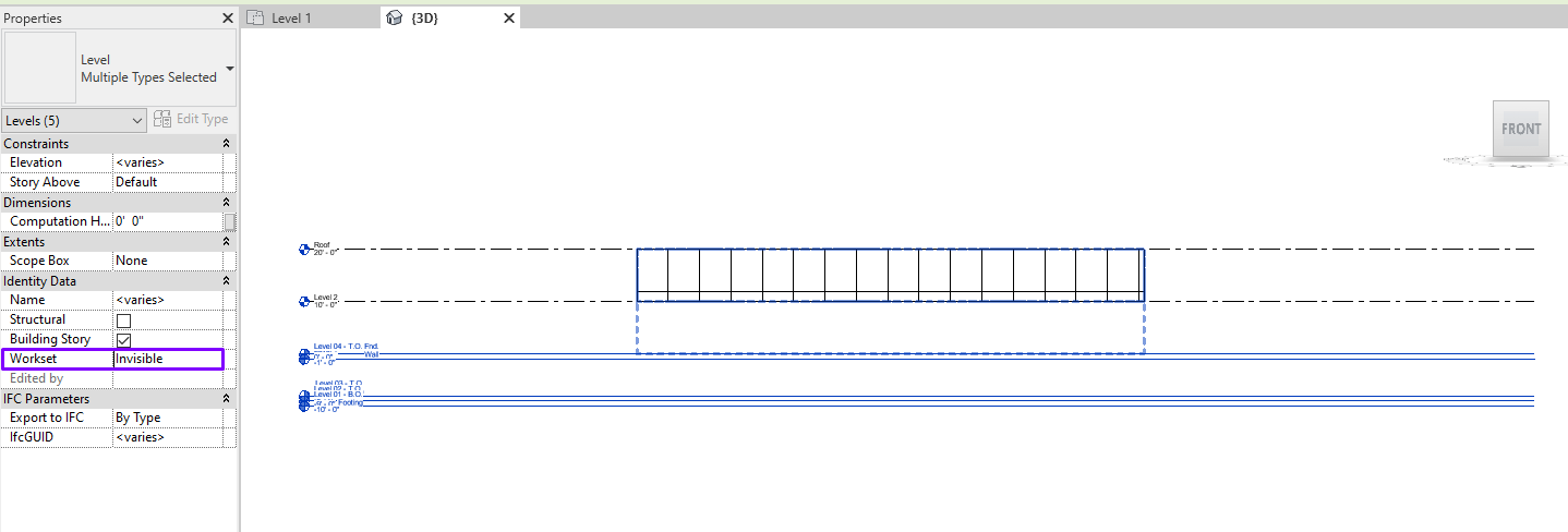 Solved: How to change the associated level of a curtain wall without affecting custom mullion ...