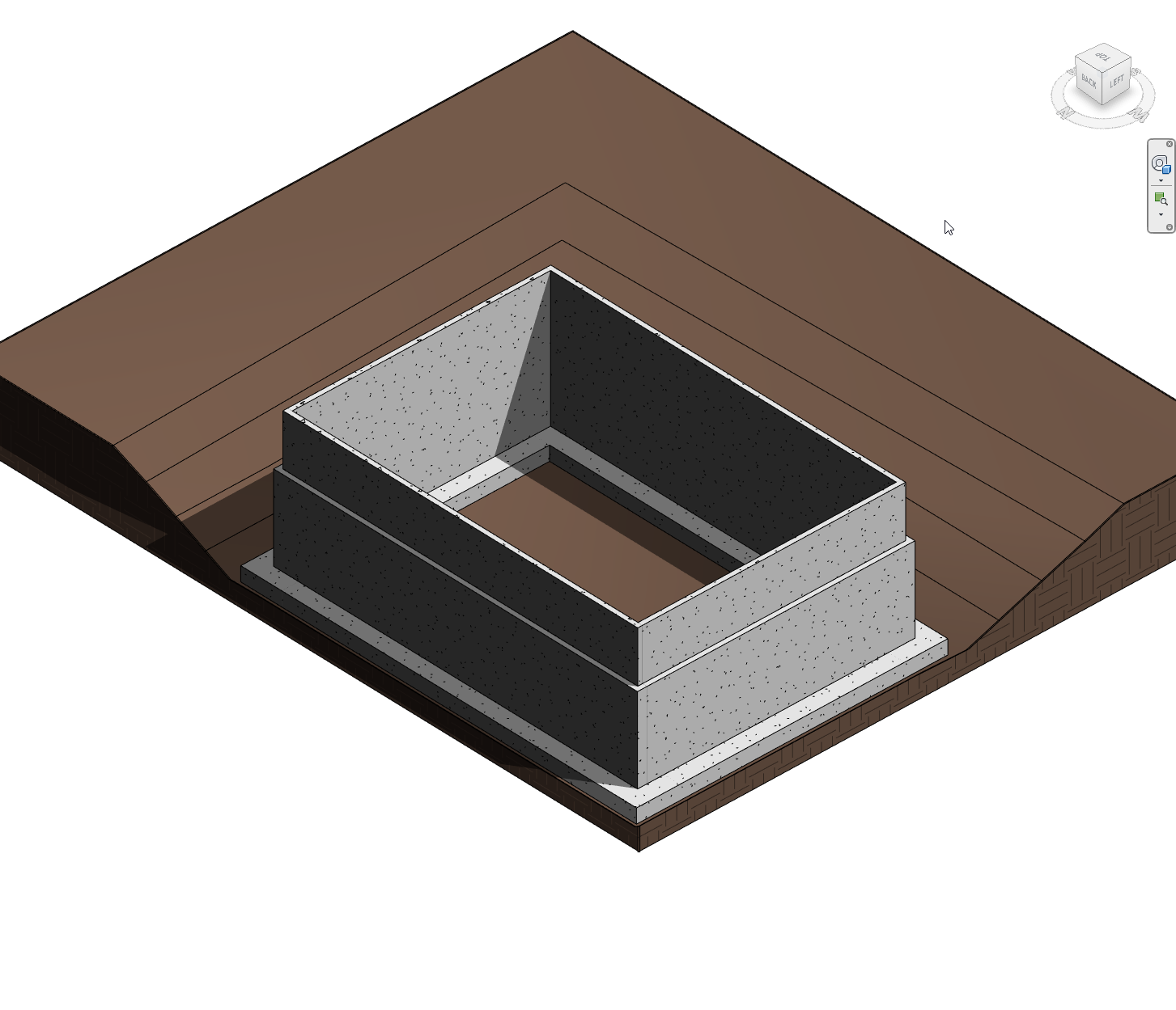 Making stepped foundation wall with stepped brick ledge - Autodesk ...