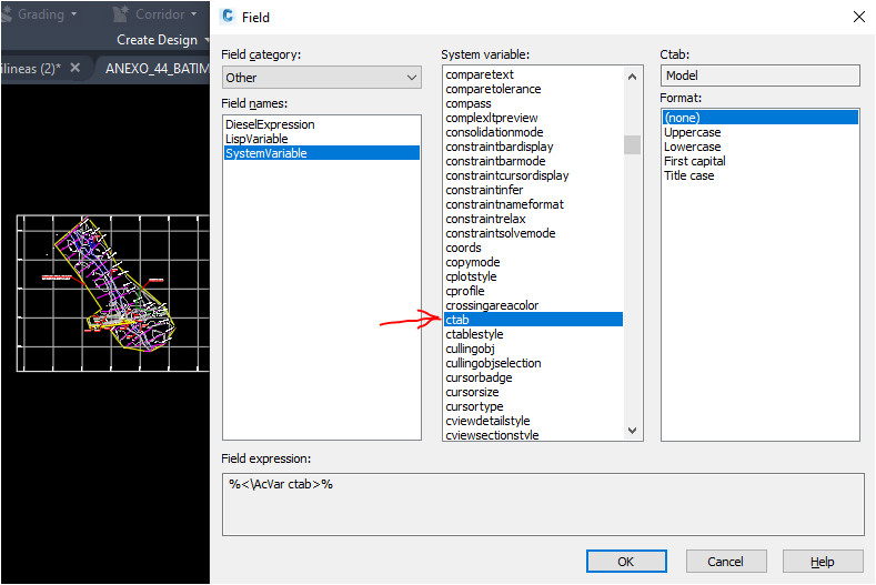 Indice automatizado con campos, que recoja información de todas las ...