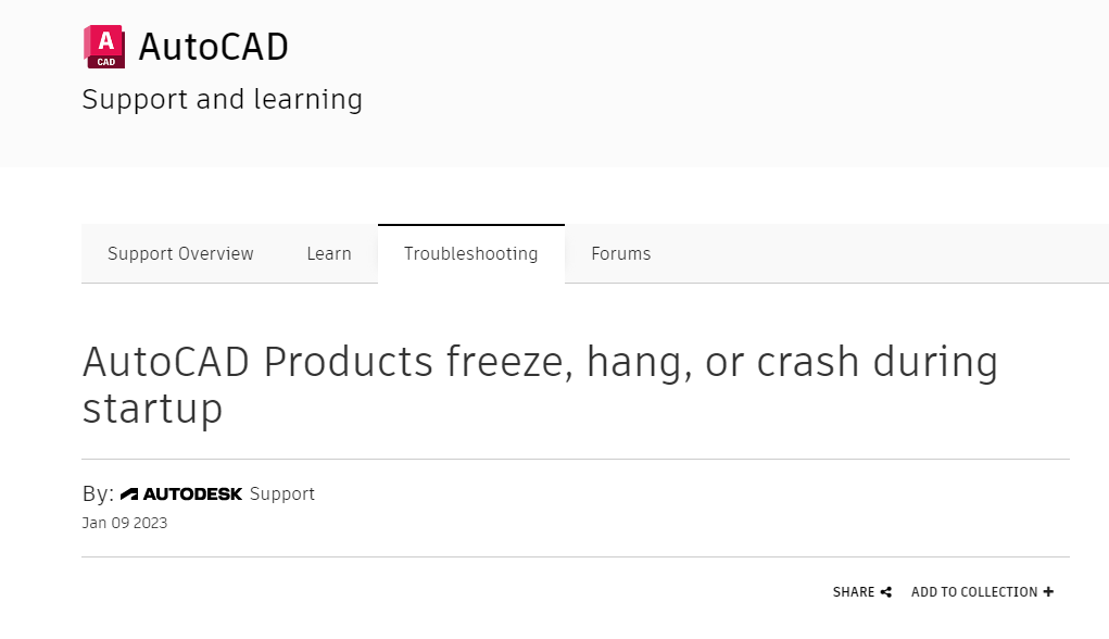 Solved: Advance steel won't load after power failure - Autodesk Community