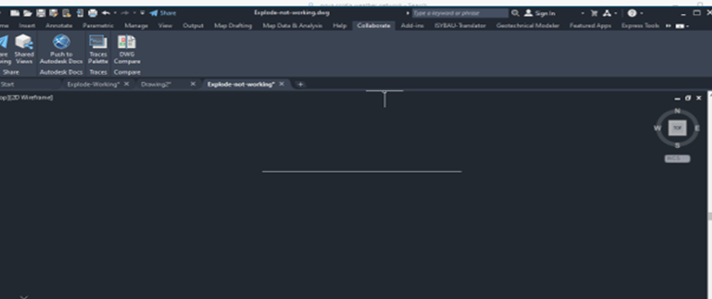Looking to explode a straight line - Autodesk Community