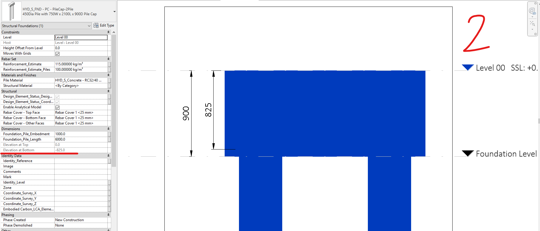 Solved: Unable to get accurate Elevation at Bottom/ Elevation at Bottom Survey from custom pile ...