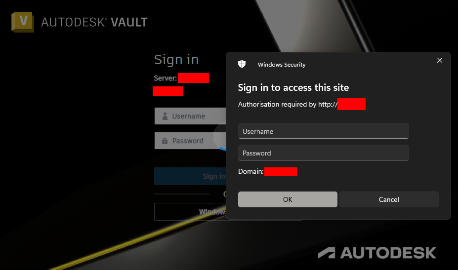 Vault ThinClient Windows Authentication - Autodesk Community
