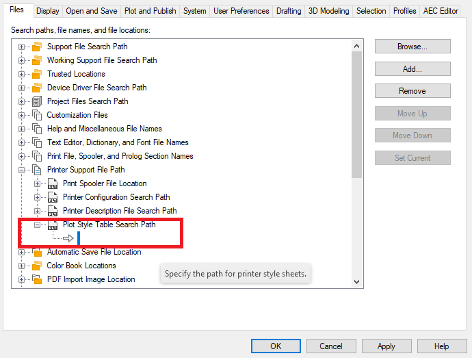 Solved: Can't load any new ctb files - Autodesk Community
