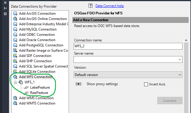 Solved: mapconnect using .net commandline - Autodesk Community