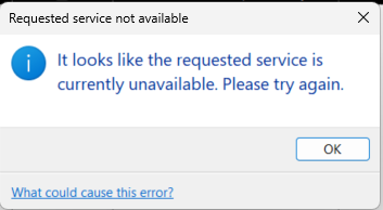 Desktop connector problem v16 - Requested service not available - Autodesk Community
