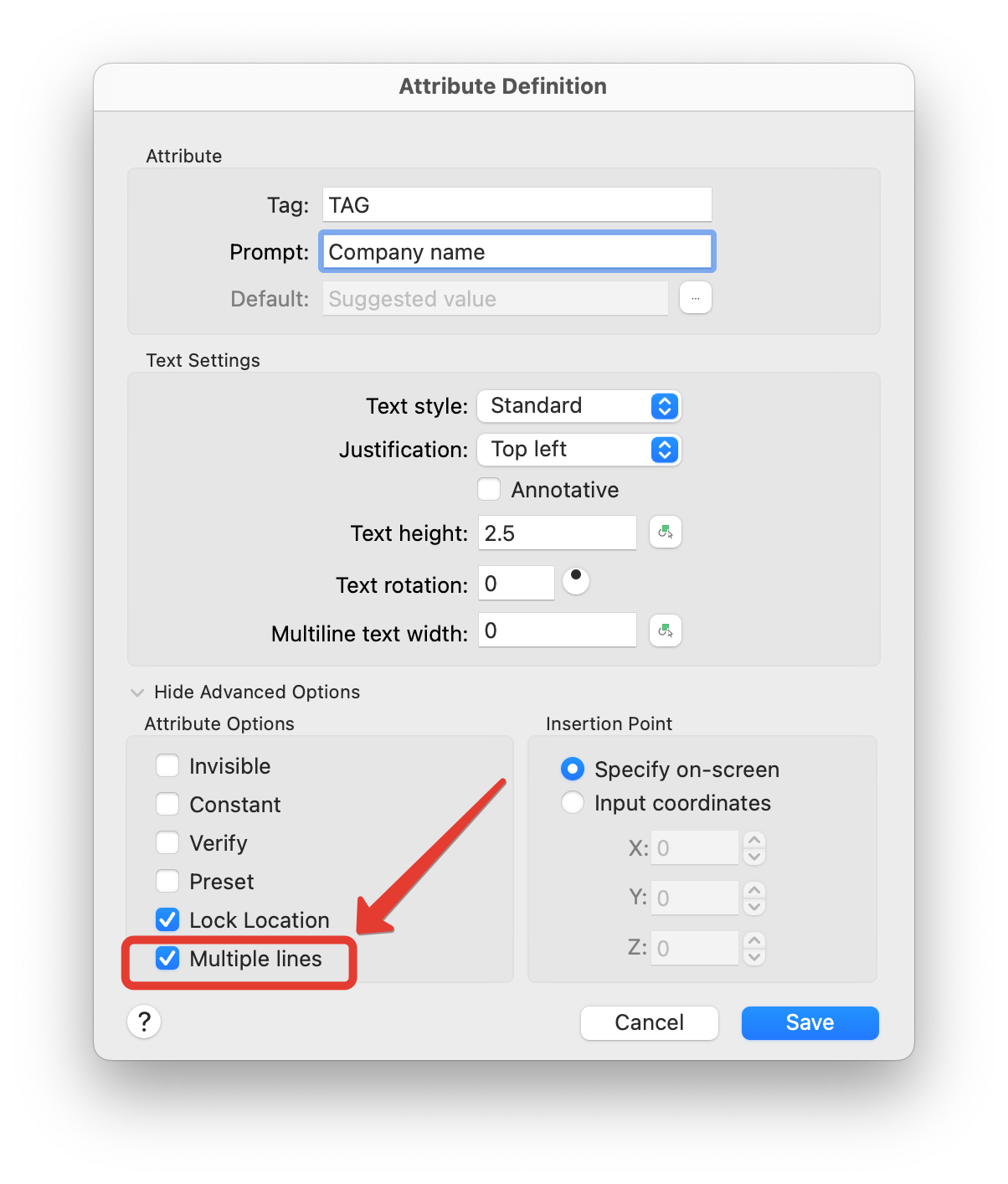fields - reference to multi line text - Autodesk Community