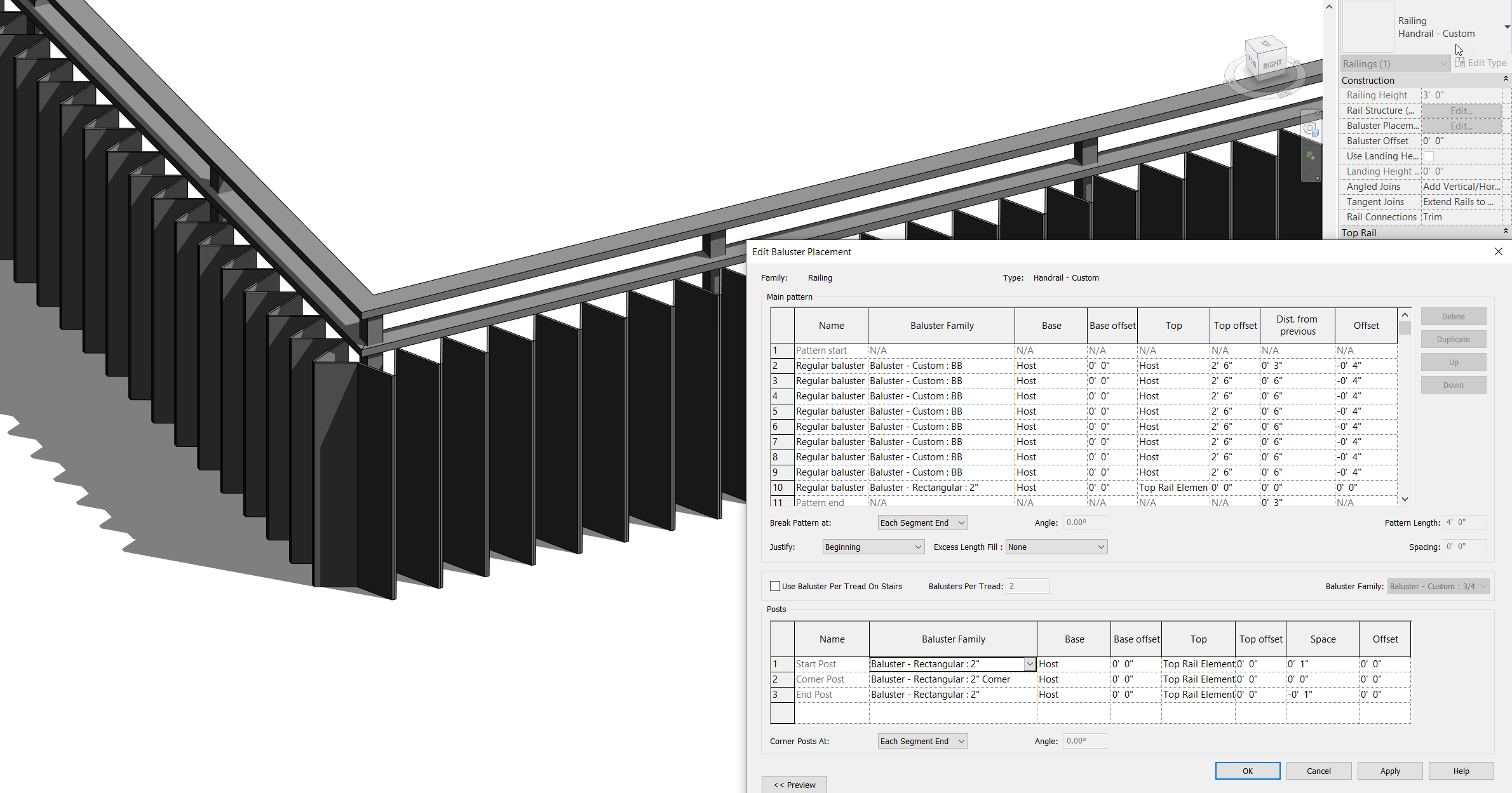 Solved: Creating a complex rail/balustrade in Revit - Autodesk Community