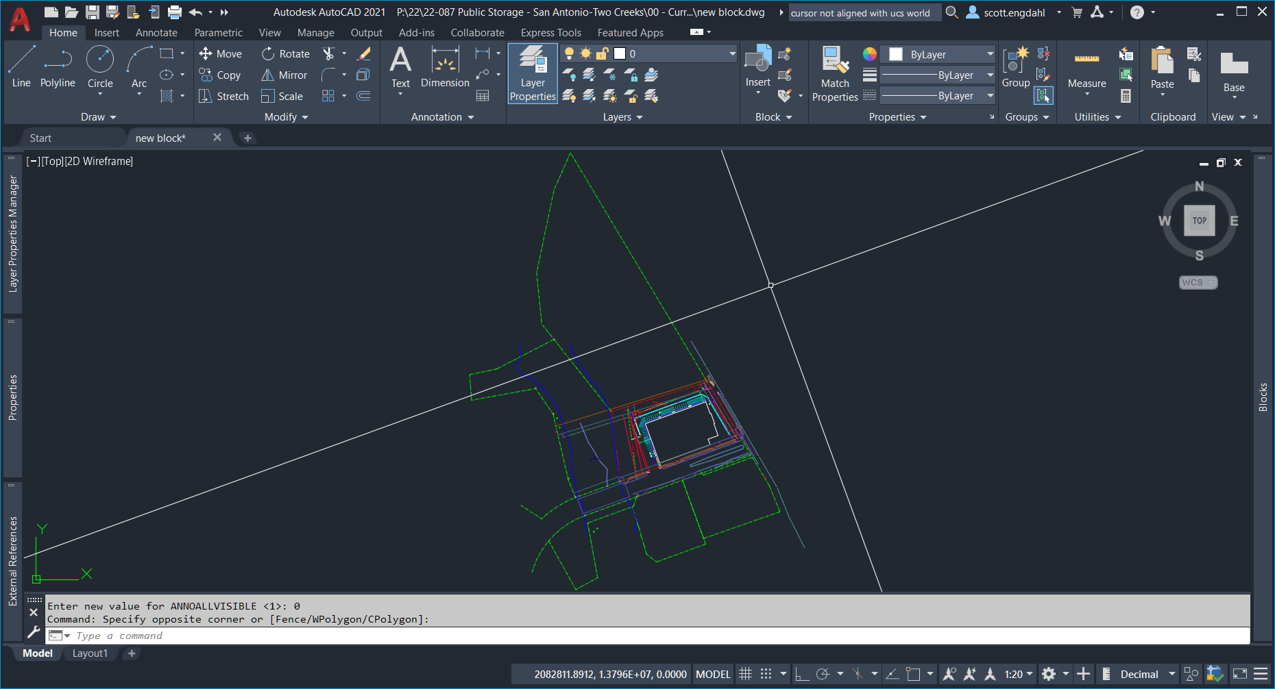 Solved: My cursor is skewed at an angle - Autodesk Community