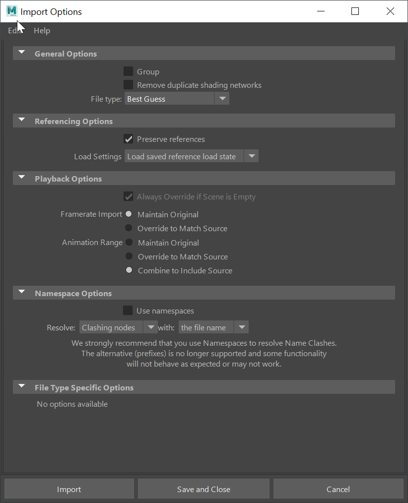 Solved: Is it possible to import a .fbx file without overwriting the same meshes already in the ...