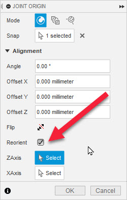 Solved: change the blue coordinate in joint function - Autodesk Community