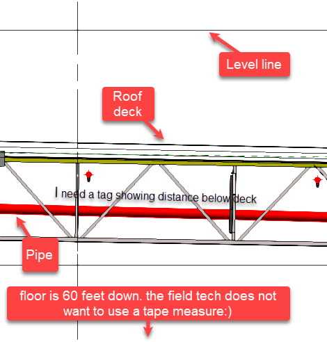 Solved: Dynamo Ray Bounce - distance from the center of the pipe below the surface of the deck ...