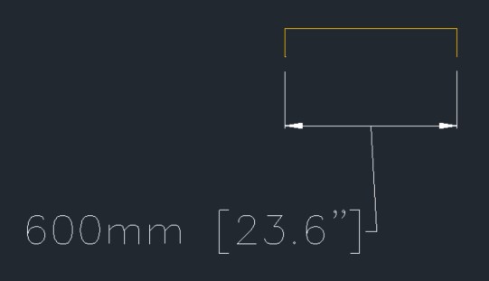 How to move dimensions leader landing to center of dimension ...