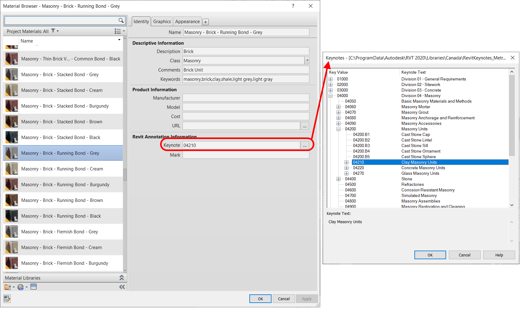 Revit Fundanmentals - Unable to load Keynote data