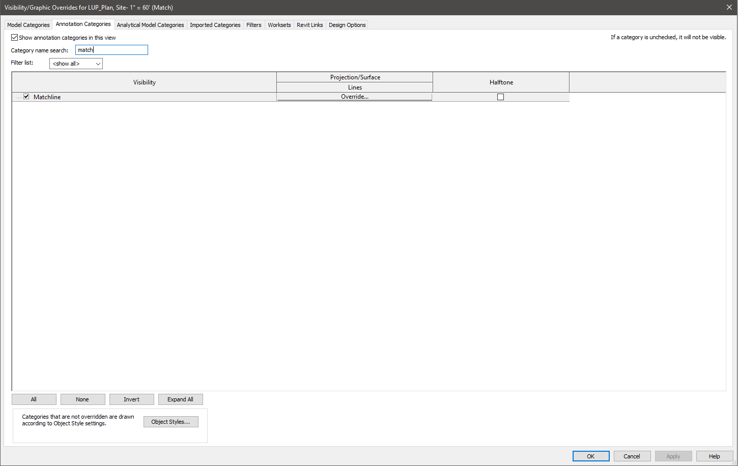 Solved: Matchline appears on a sheet different from where I draw it ...