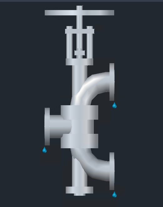 Iso symbol for 3 way not standard valve - Autodesk Community