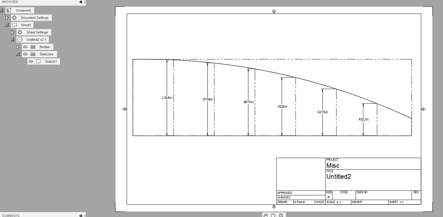 Solved: How to dimension a curve on an interval - Autodesk Community