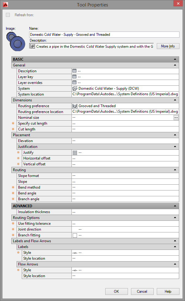 Solved: Automatically selection of Route preference in function of the system - Autodesk Community