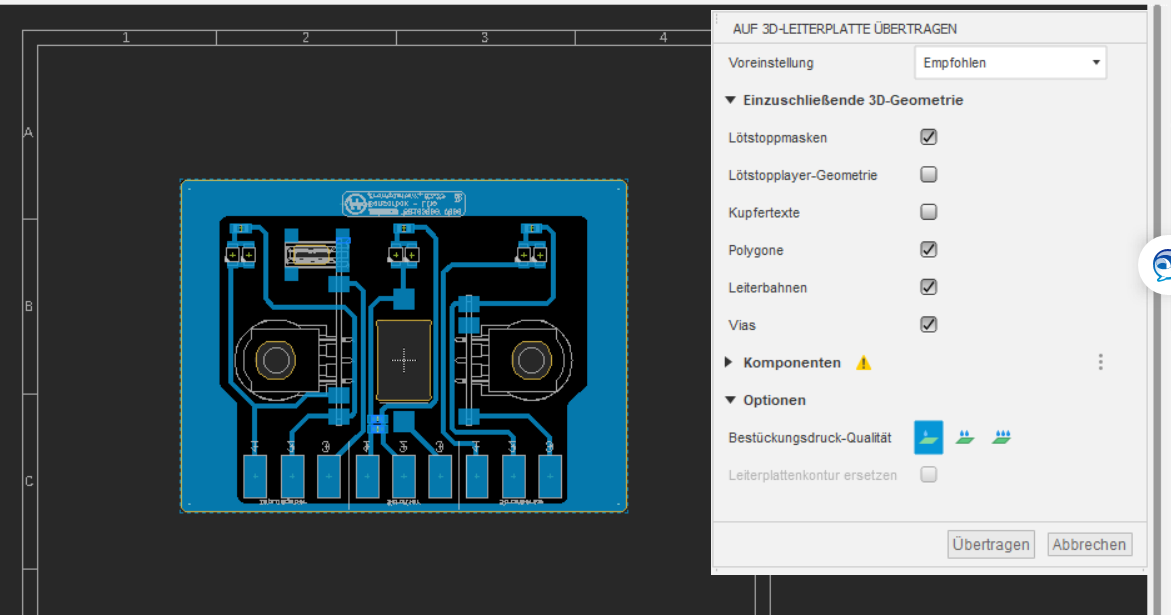 Eagle Board => 3D // Layer auswählen - Autodesk Community