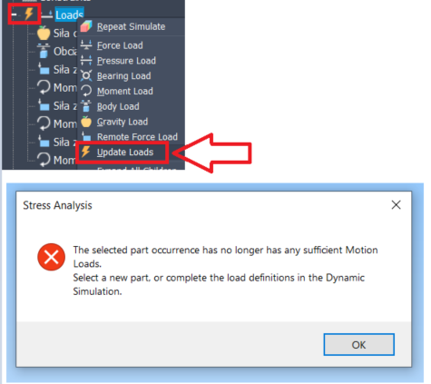 Importing loads from dynamic simulation into FEA - Autodesk Community