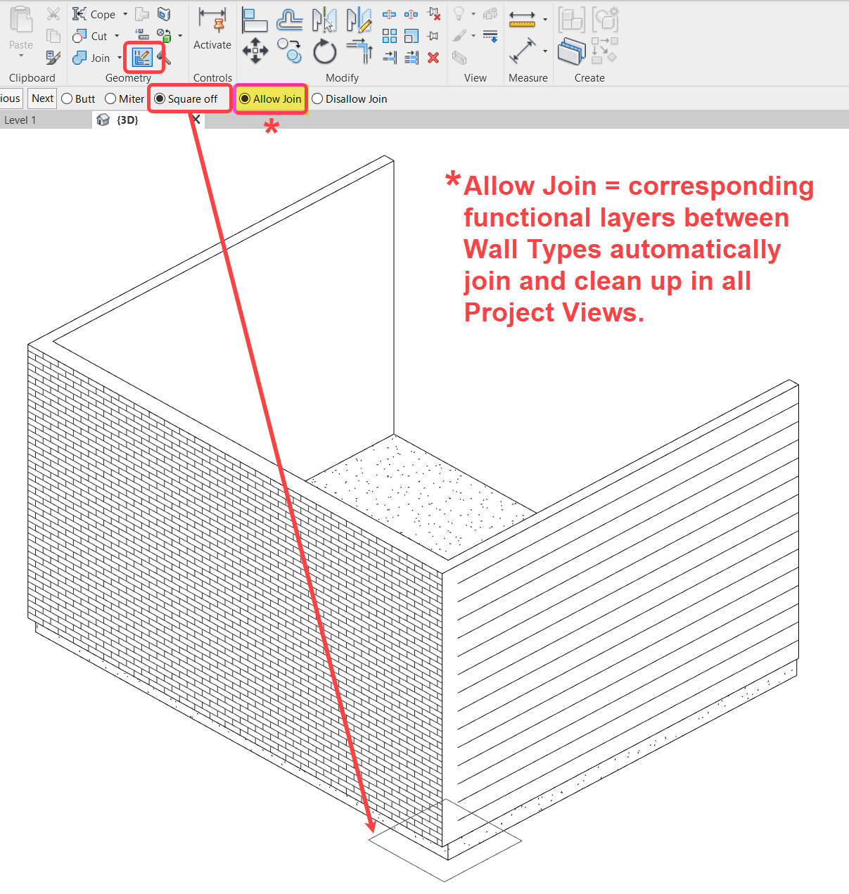 Solved: How to handle brick wrapping at corner of wall where the adjacent wall is a different ...