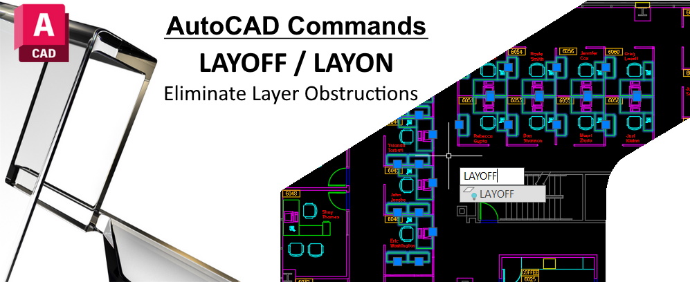 AutoCAD LAYOFF / LAYON: Optimizing Layer Visibility Management with Keyboard Shortcuts