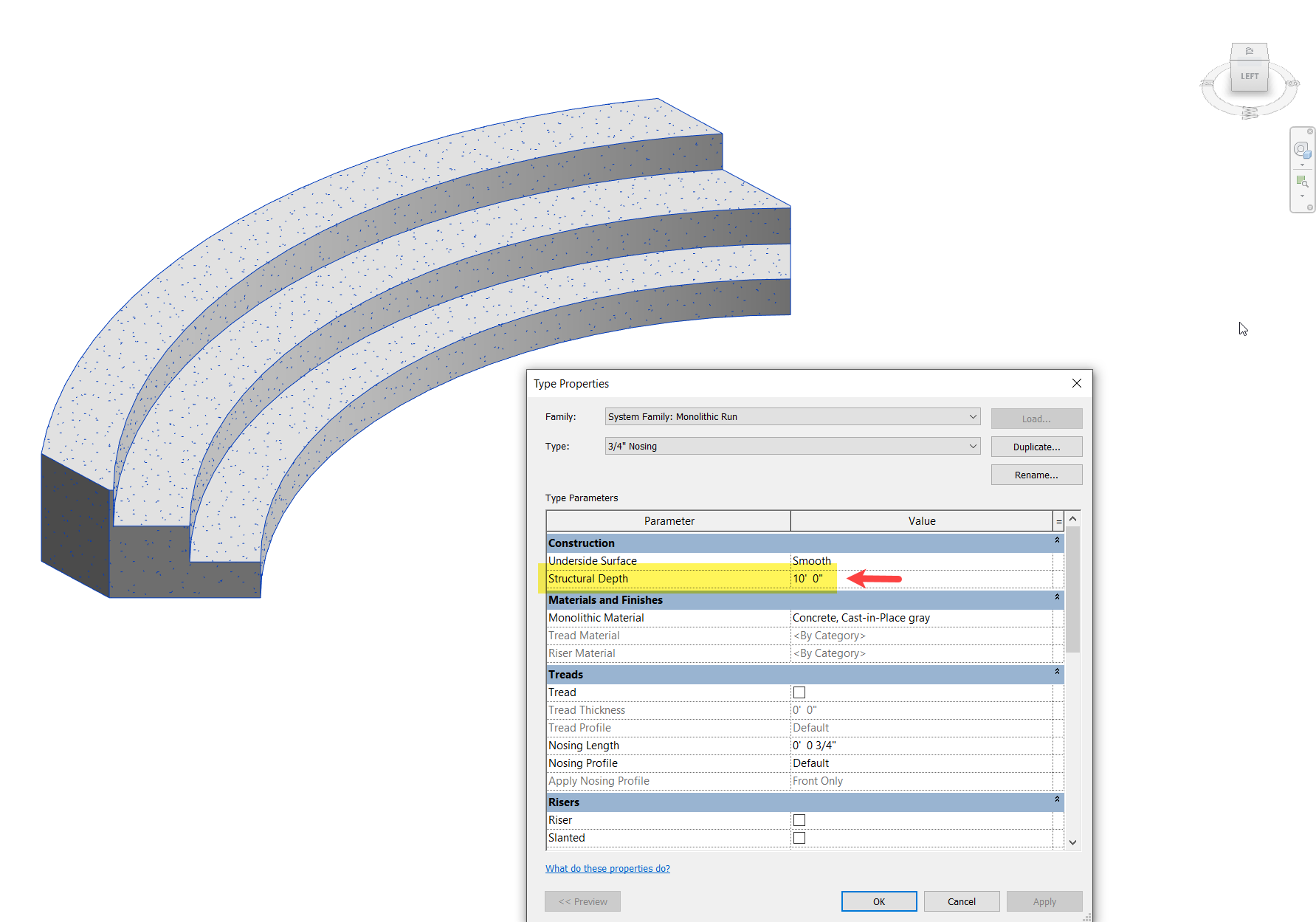 Solved: monolithic stairs by sketch not visible in 3D view - Autodesk Community