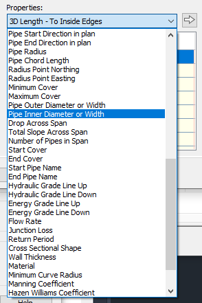 How to create a label style to show structure inner length x width or ...