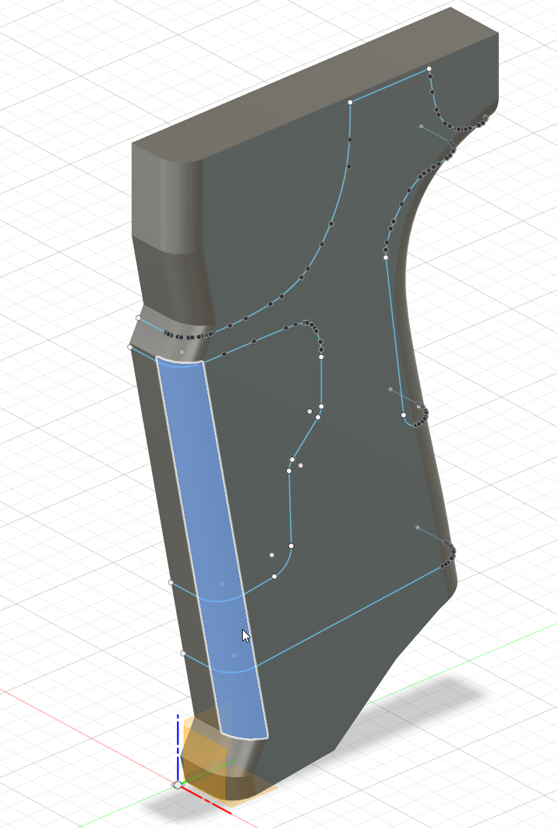 Solved: Using project to surface to wrap sketch around body for extrusion purposes. - Autodesk ...