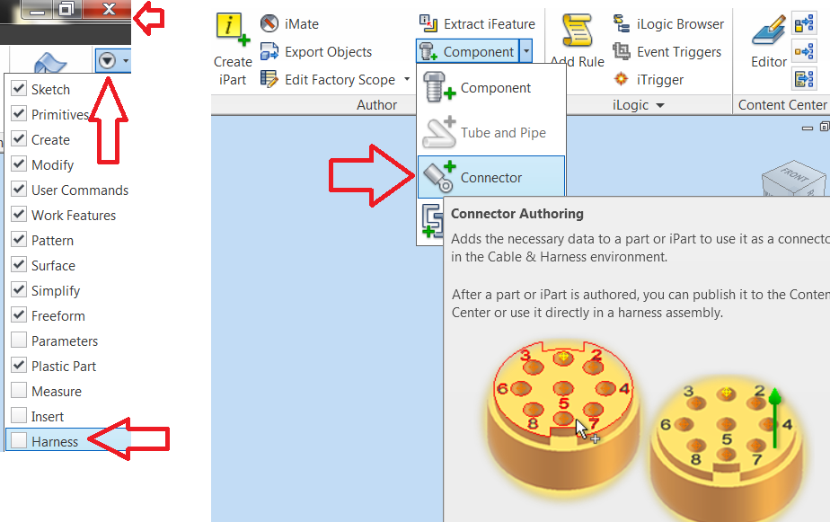 Solved: Part feature harness panel - Autodesk Community