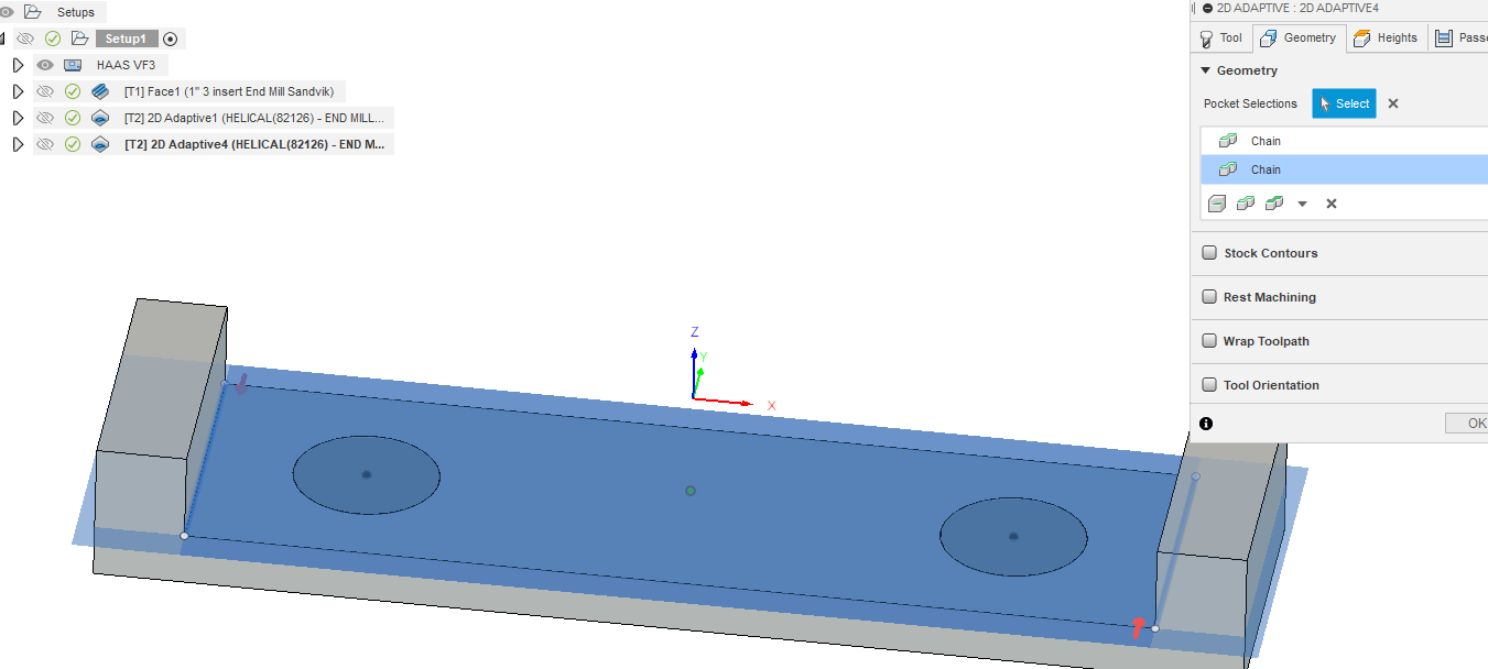 Solved: New selection criteria for 2d Adaptive is yielding poor tool paths - Autodesk Community