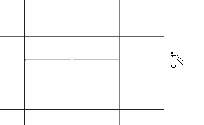 Solved: 2x2 ACT with 4" center and 4"x4' lights - Autodesk Community