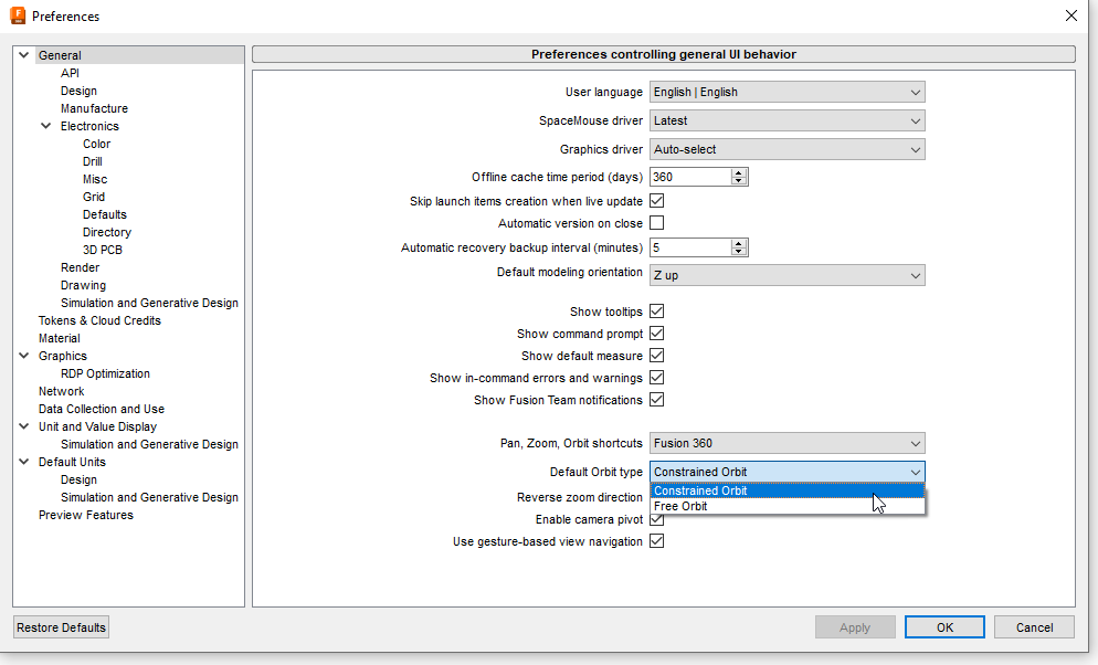 Toolpath simulation center of rotation/orbit - Autodesk Community