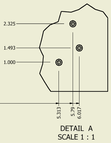 Solved: Dimensioning sections from common origin point - Autodesk Community