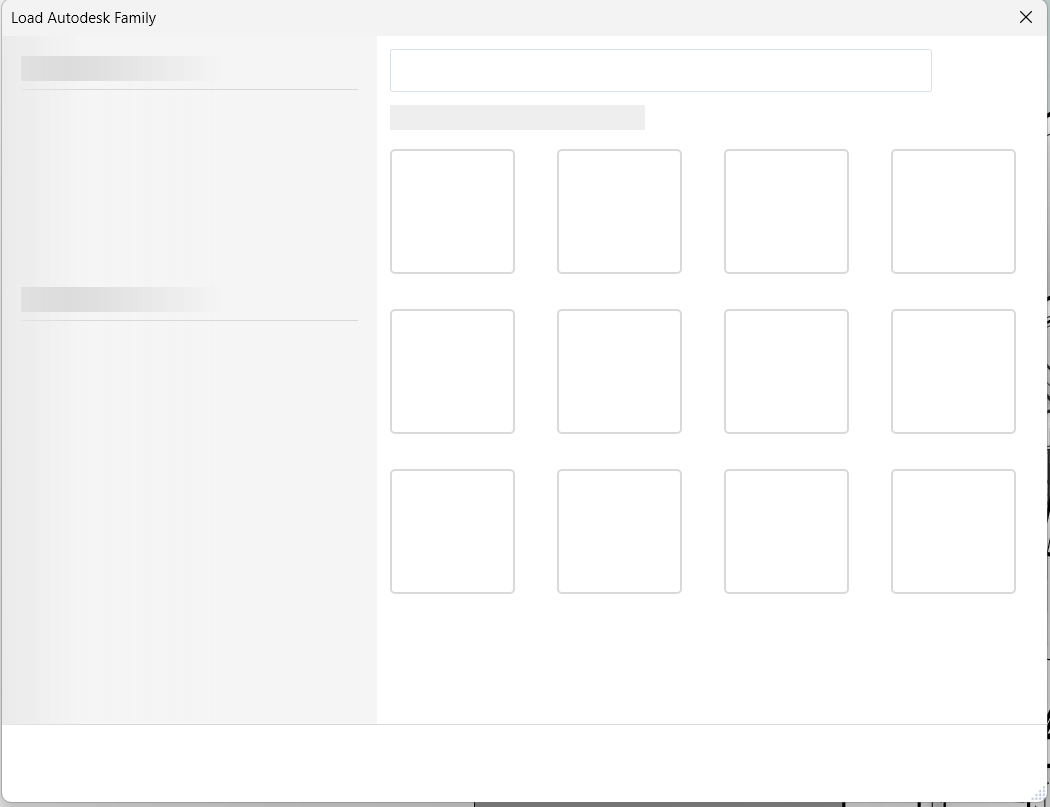 Solved: Load Autodesk Families won't open - Autodesk Community