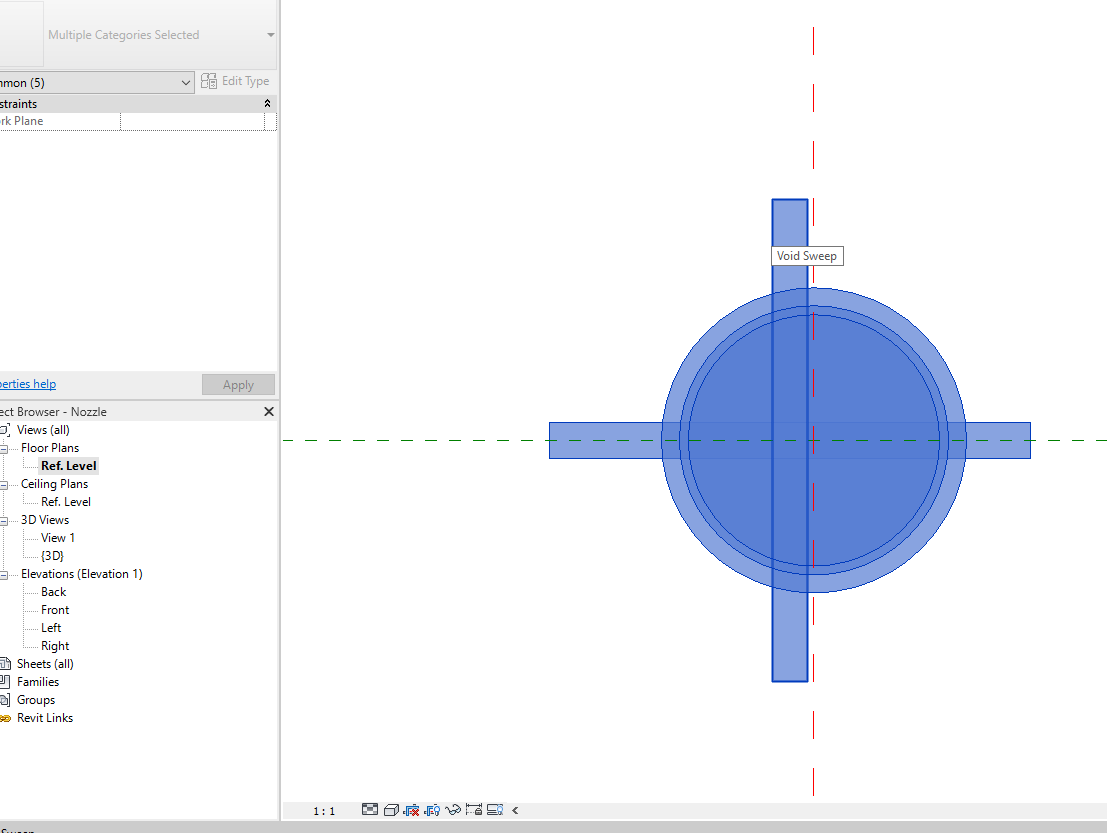 How to show the void forms in plans to edit? - Autodesk Community