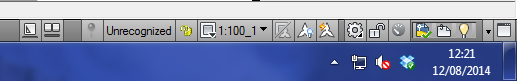 'unrecognised' on status bar - Autodesk Community