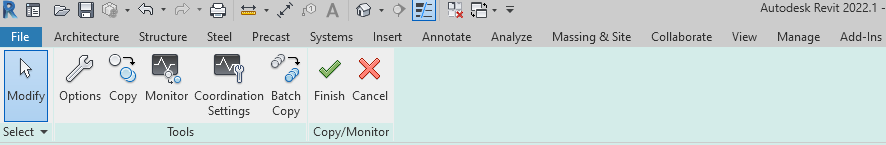 Solved: Copy Monitor not working for fixtures / batch copy not available Revit 2022 - Autodesk ...