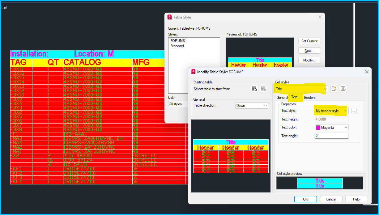 Solved: Change BOM Report Special Breaks Header - Autodesk Community